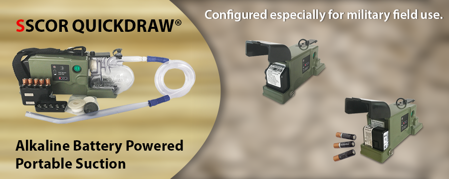 The Olive Drab Quickdraw for Military and Tactical Suction