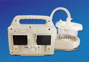 DUET Flat Back Hospital Aspirator, Hospital Portable Suction