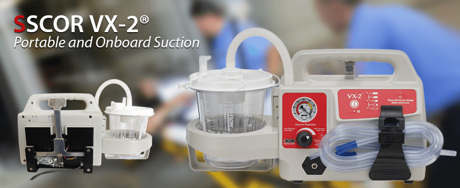 SSCOR VX-2 Portable Suction Machine Charging-Retention Bracket