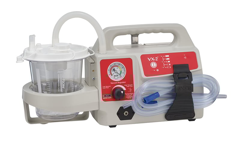 Portable Suction Unit, EMS Suction Pump, S-SCORT VX-2