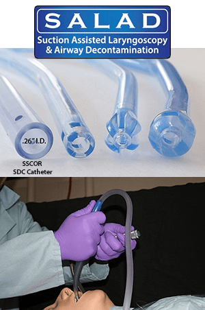 Suction Assisted Laryngoscopy and Airway Decontamination