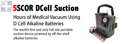 SSCOR Portable Hospital Aspirators, Hospital Suction Unit