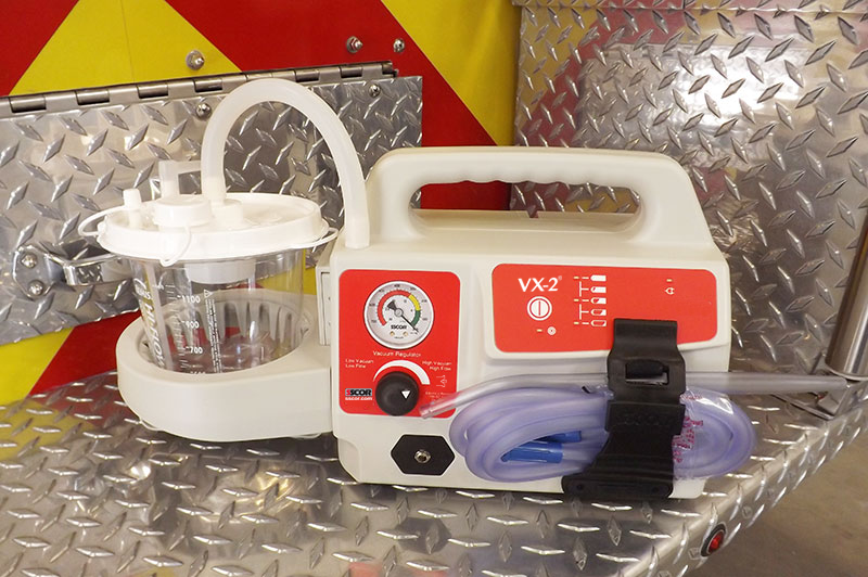 SSCOR, Inc. S-SCORT VX-2 Flat Back Portable EMS Suction Unit