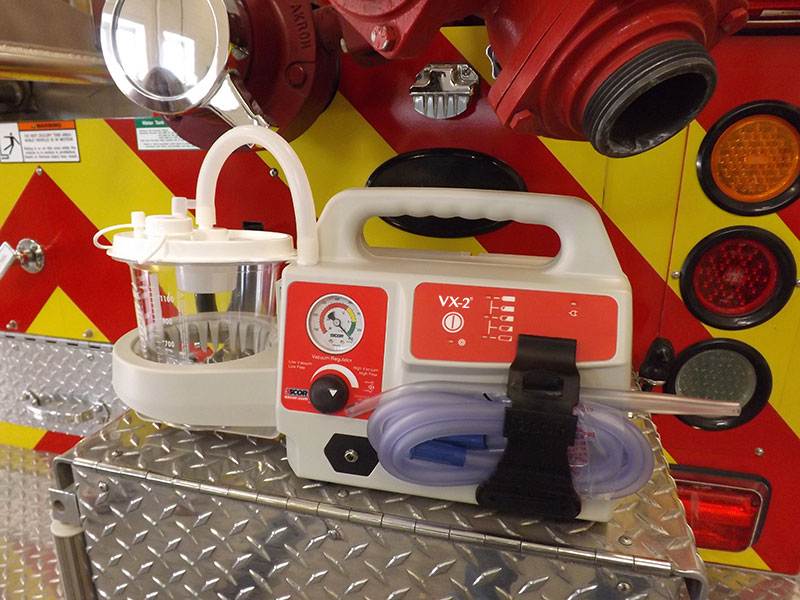 SSCOR, Inc. S-SCORT VX-2 Flat Back Portable EMS Suction Unit